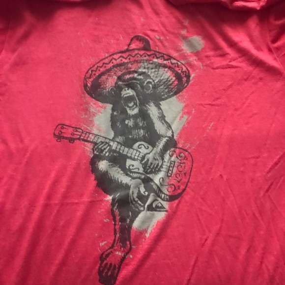 Quiksilver | Shirts | Quicksilver Tshirt Musical Monkey | Poshmark